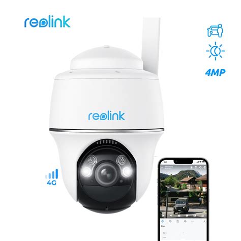 Reolink 4mp 3g 4g Lte Outdoor Wireless Battery Powered Security Camera Smart Person Vehicle