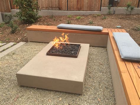 Concrete Bench Wood Top Magnetic Outdoor Decor Concrete Bench Outdoor