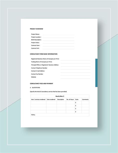 Free Consultant Quotation Templates To Edit Online And Print
