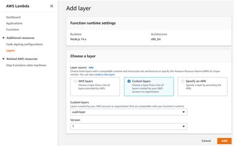 Using Layers On Aws Lambda — Nodejs