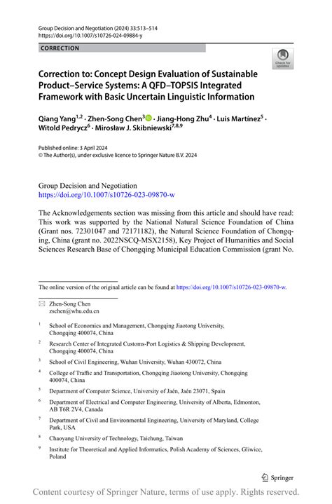 correction to concept design evaluation of sustainable product service