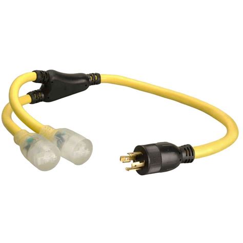 Southwire 3 Ft 124 Stow 20 Amp To 20 Amp Multi Outlet 2 Major