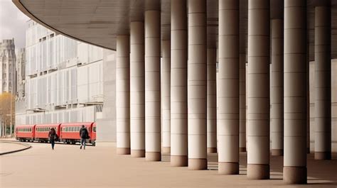 Premium Ai Image Architectural Column