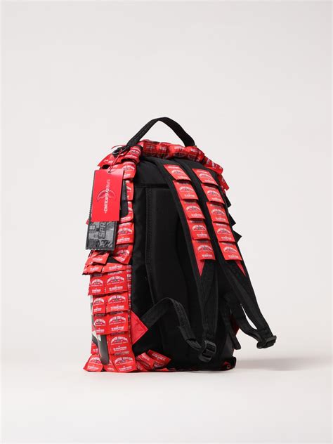 Sprayground Outlet Bags Men Red Sprayground Backpack 910b7407nsz