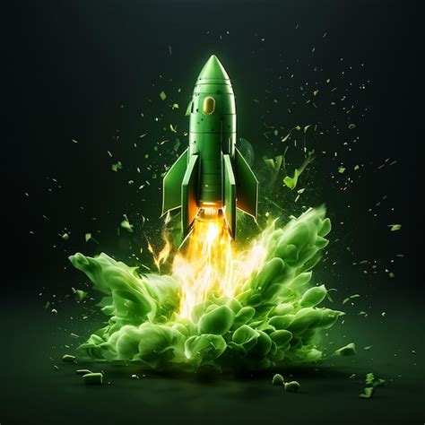 Premium Vector Boosting Performance Laptop Screen Launching Space Rocket Speed Up And Repair