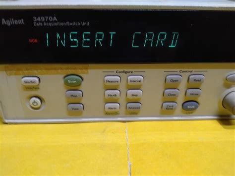 Agilent Technologies 34970a Data Acquisition Switch Unit Data Logger Oasismachinery