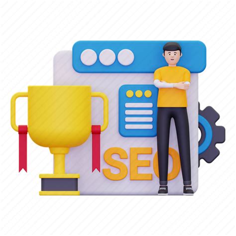 seo web website optimization engine development keyword 3d