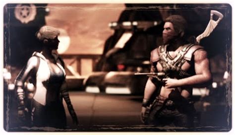 Erron Black And Cassie Cage