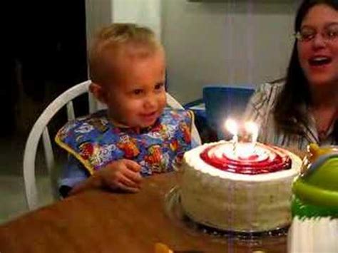 Zacharys Birthday Cake Youtube