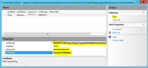Configuring Iis Client Certificates
