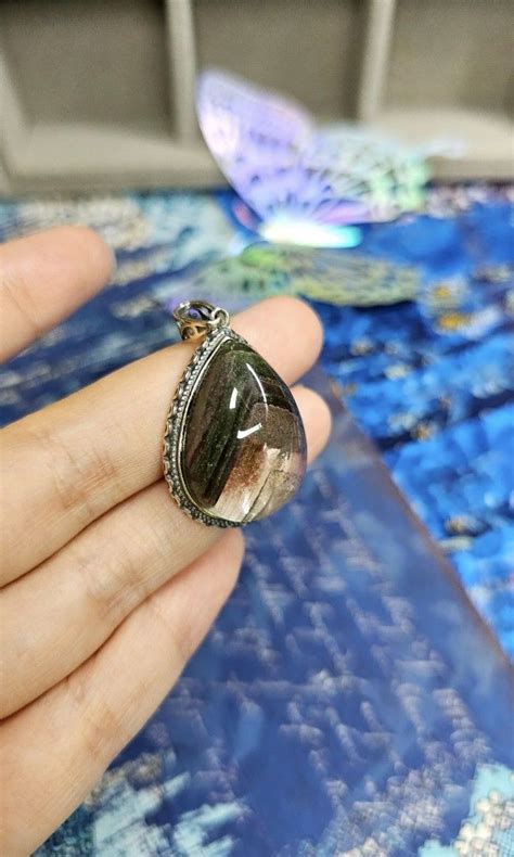 Lodolite Phantom Scenic Quartz Womens Fashion Jewelry And Organisers