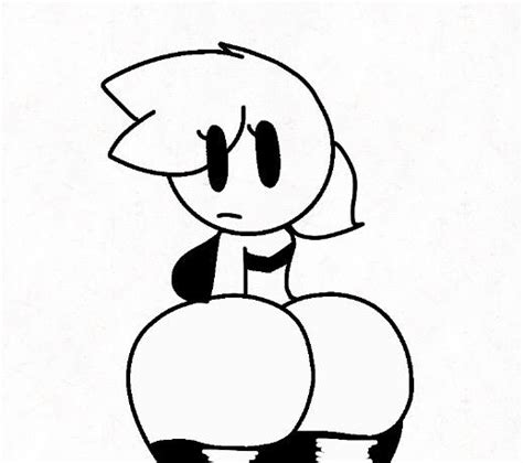 Rule 34 1girls Ass Female Greyscale Kinna Smolembry25 Looking At Viewer Monochrome Simple