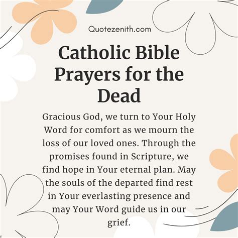 19 Emotional Catholic Prayers For The Dead