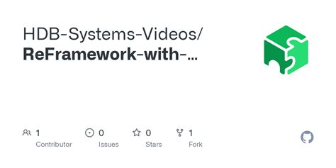 github hdb systems videos reframework with mysql