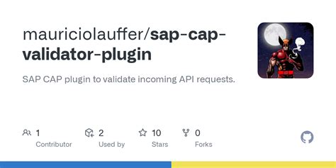 Github Mauriciolauffersap Cap Validator Plugin Sap Cap Plugin To