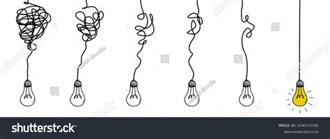 Doodle Sketch Style Confusion Clarity Path Stock Vector Royalty Free 2190533181 Shutterstock