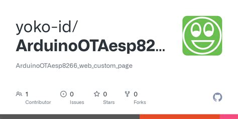 Github Yoko Id Arduinootaesp Arduinootaesp Web Custom Page