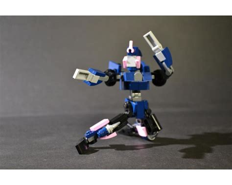 Lego Moc Arcee Transformers Prime By Blaze Mocs Rebrickable Build With Lego