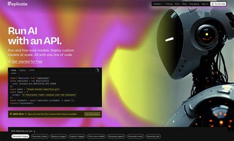 Replicate The Api Platform For Running And Scaling Ai Models Chatgate