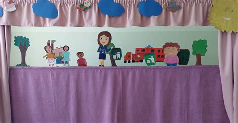 ეკო თოჯინების თეატრი ისწავლე და ასწავლე ხალისით თოჯინები იცინიან ხიდისთავის საჯარო