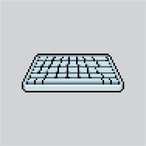 Pixel Art Illustration Keyboard Pixelated Keyboard Computer Laptop Keyboard Pixelated For The