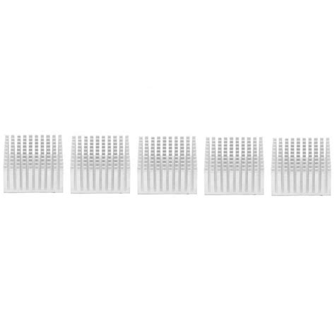 5pcs Aluminum Heatsink Module Heat Sink Cooling Fi Grandado