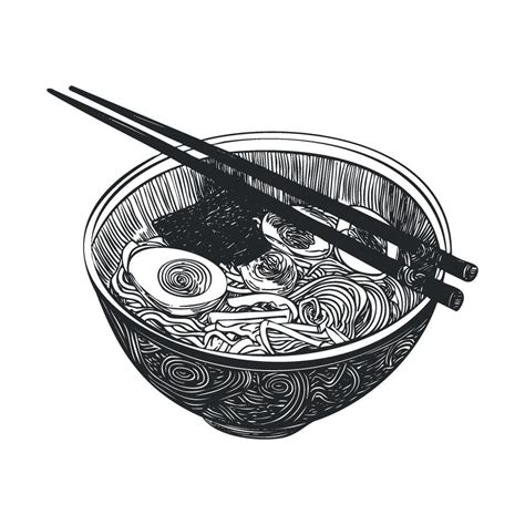 Delicious Ramen Bowl With Chopsticks And Toppings On Display 69473329