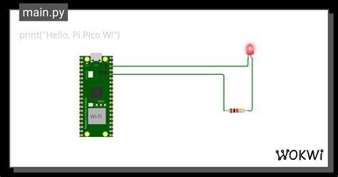 Picoled001 Wokwi Esp32 Stm32 Arduino Simulator