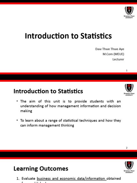 Introduction To Statistics And Data Pdf Level Of Measurement Statistics
