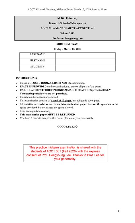 Midterm Exam 15 March 2019 Questions Warning Tt Undefined Function