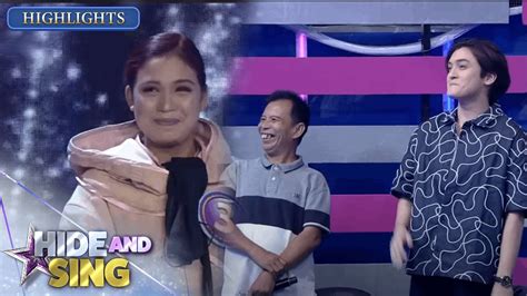 Seth, bigo na mahulaan kung sino ang celebrity singer sa Hide & Sing | It’s Showtime - YouTube