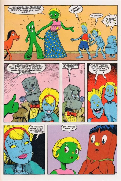The Great Comic Book Heroes Gumby Summer Fun Special By Art Adams And