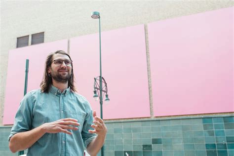 Black Cube John Roemer On His Billboard Installation In Baker Miller Pink Undefined