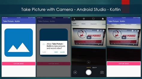 Take Picture With Camera Android Studio Kotlin YouTube