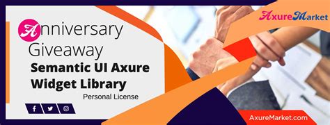 Semantic Ui Axure Widget Library Giveaway Axure Rp 9 Axure Forums