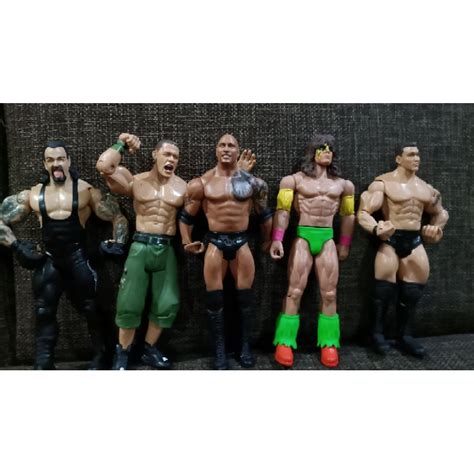 Wwe Wrestler Figure Toy Preloved Shopee Philippines