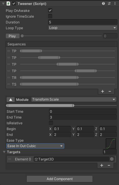 I Made Tween Player Controlled By Inspector Runity3d