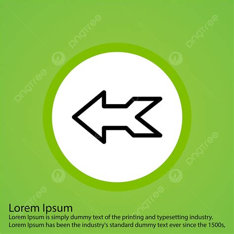 Left Arrow Vector Art PNG Left Direction Arrow Icon Arrow Icons