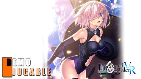 [demo] Fate Grand Order Vr Mashu Kyrielight Shielder Youtube