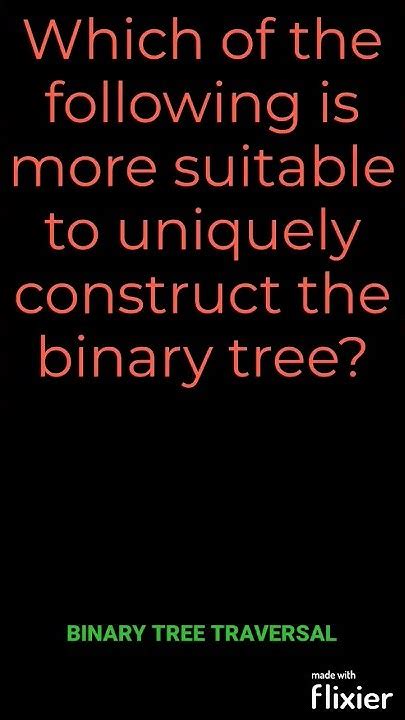 Binary 🌳 Traversal Data Structure And Algorithms Datastructures