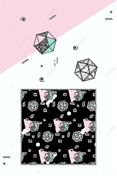 Geometric Design Elements Vector Art Png Pop Geometric Polygon Design
