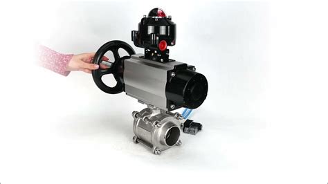 Elephant Bv3232p3pc Ss316 Ball Valve Pa Da 105 1 4v320 10 220v