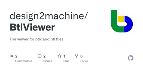 Github Design2machinebtlviewer The Viewer For Btlx And Btl Files
