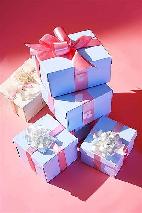 선물 태그가 있는 파란색 선물 상자 배경 배경 화면 및 일러스트 무료 다운로드 Pngtree