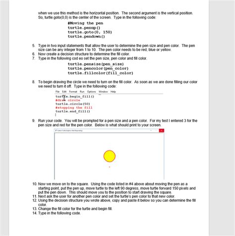 solved turtle lab 2 general directions in this lab you will