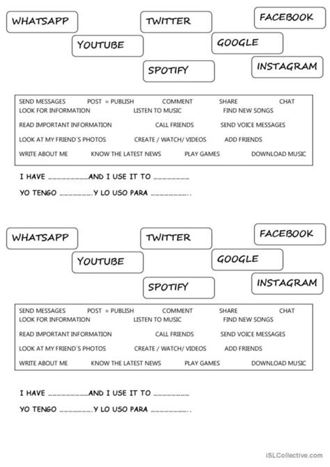 20 Apps English Esl Worksheets Pdf And Doc