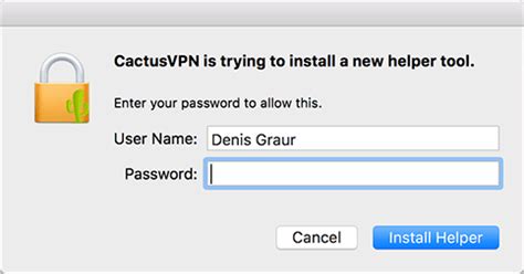 How To Set Up CactusVPN App For MacOS CactusVPN