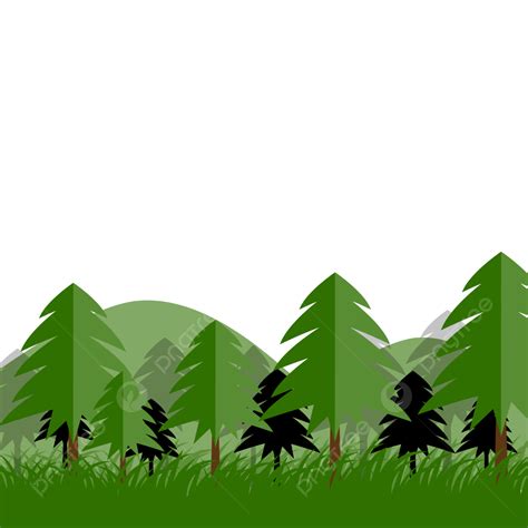 귀여운 숲 나무 나무 일러스트 숲 나무 마운틴 Png 일러스트 및 벡터 에 대한 무료 다운로드 Pngtree