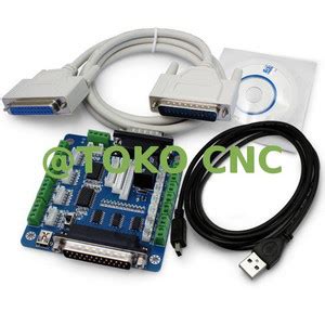 Jual Usb 5 Axis Cnc Breakout Board Interface Adapter Stepper Motor Driver Jakarta Barat CV