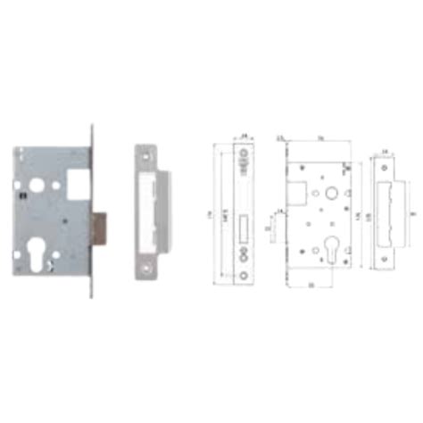Euro Cylinder Dead Lock Mega Lock